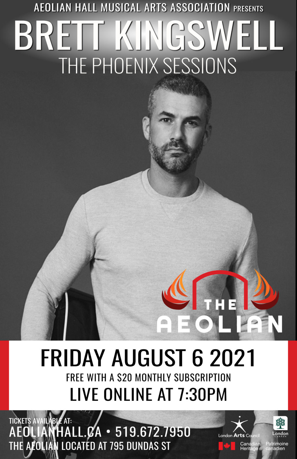 Brett Kingswell – The Aeolian Hall