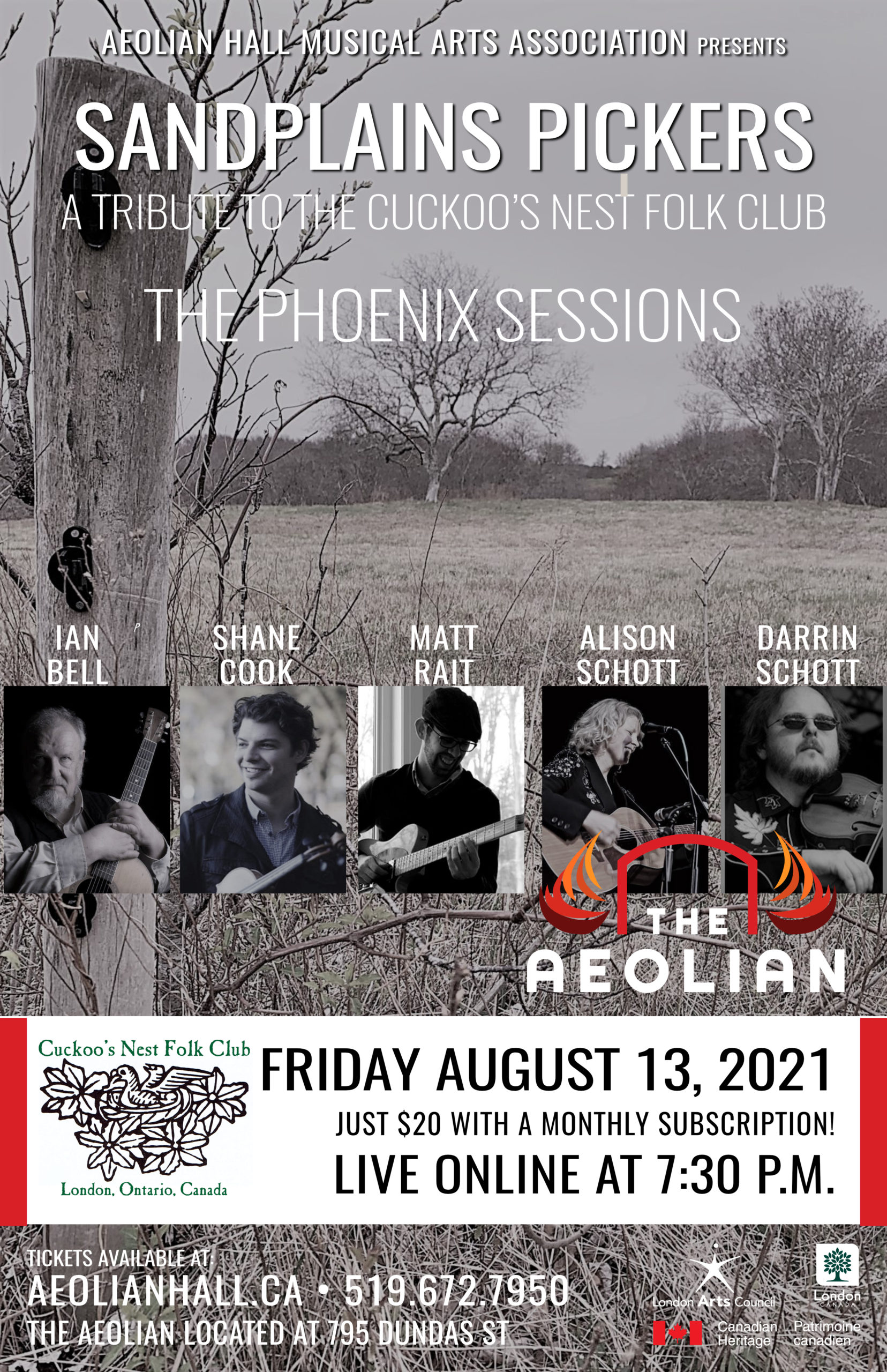 Sandplains Pickers – The Aeolian Hall