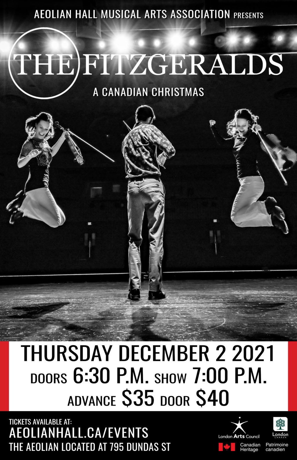 The Fitzgeralds: A Canadian Christmas – The Aeolian Hall