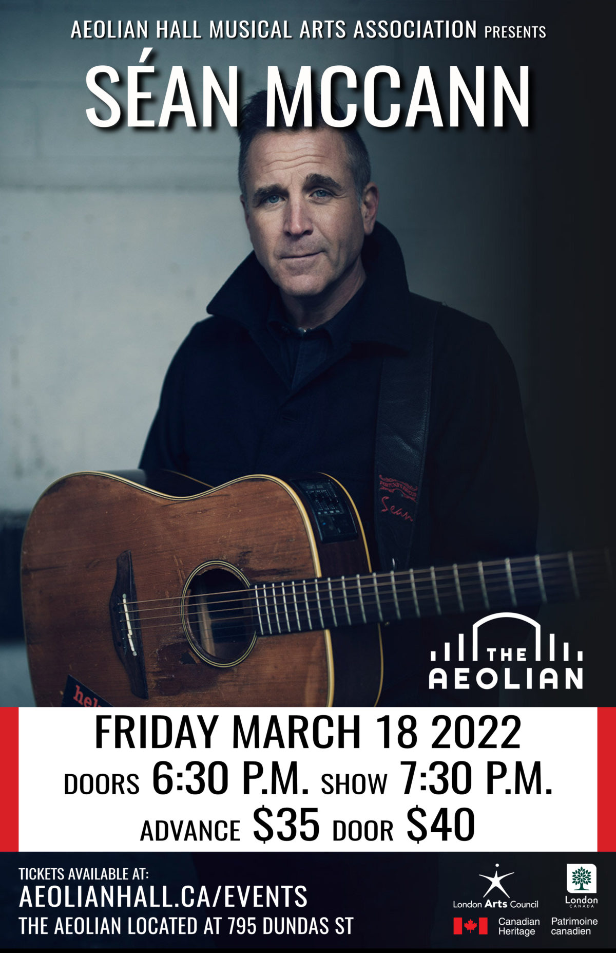 SÉAN MCCANN – The Aeolian Hall