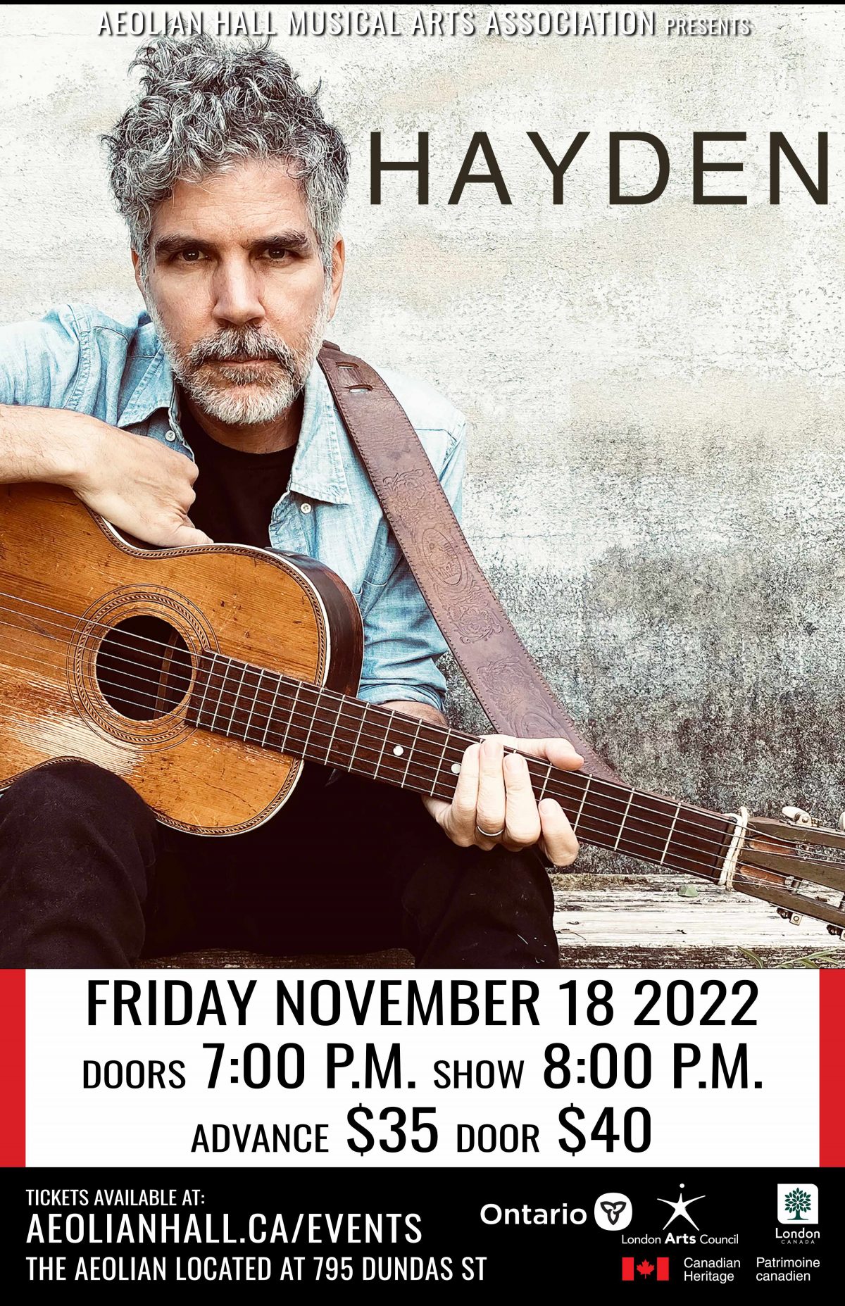 Hayden – The Aeolian Hall