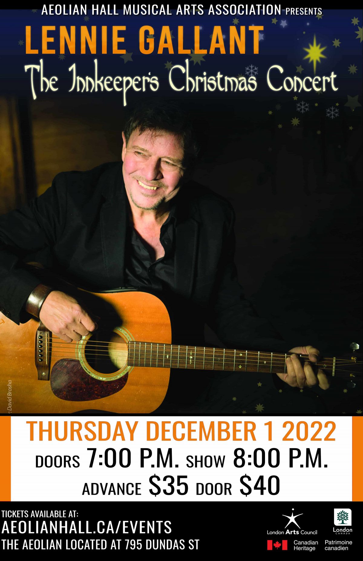 Lennie Gallant – The Aeolian Hall