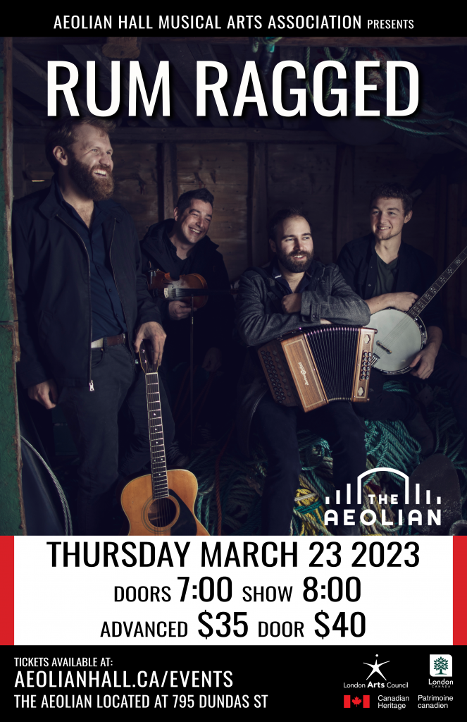Rum Ragged – The Aeolian Hall