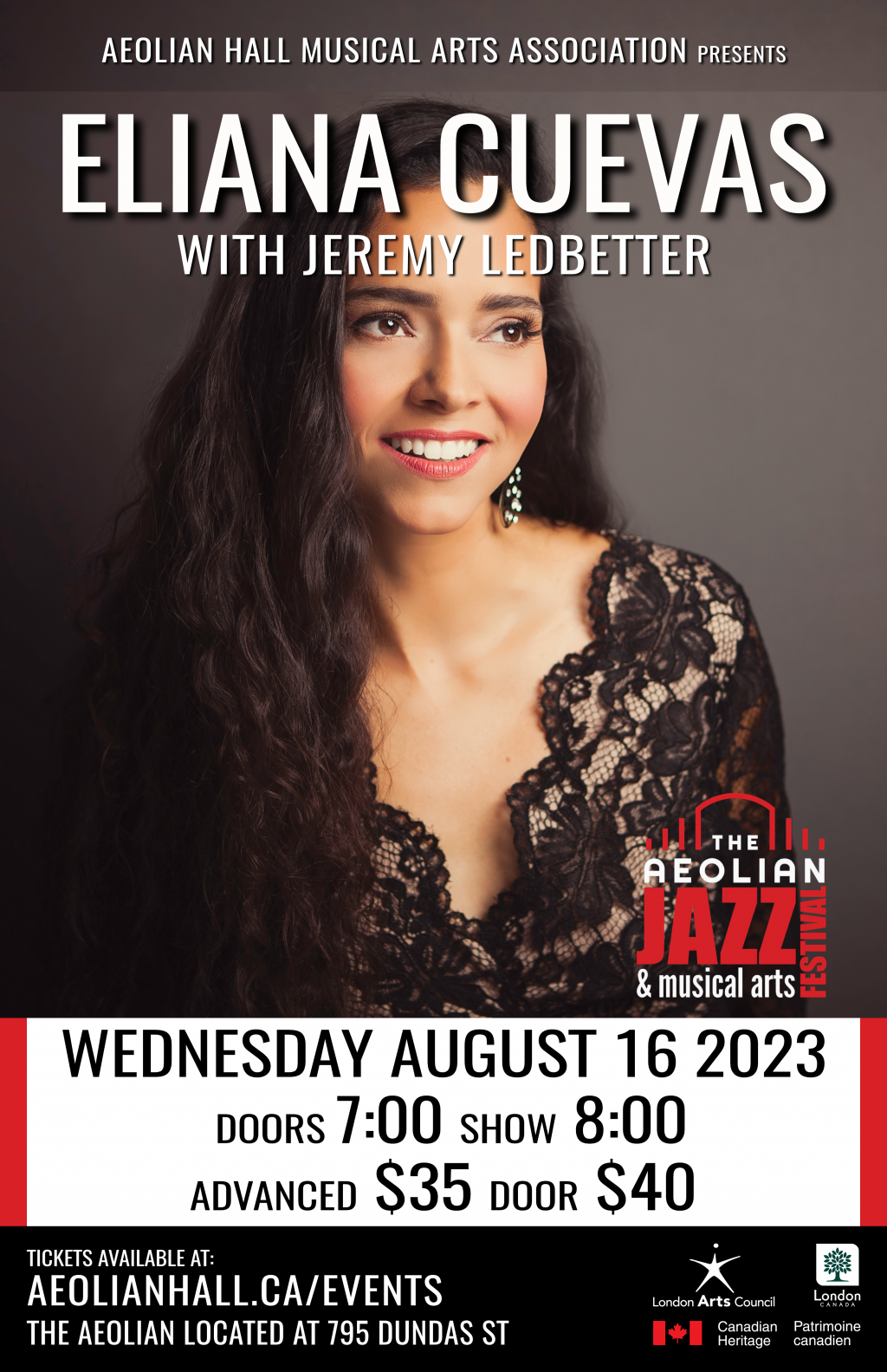 AJAMAF: Eliana Cuevas with Jeremy Ledbetter – The Aeolian Hall
