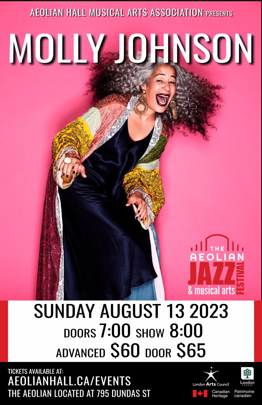 Ajamaf Molly Johnson The Aeolian Hall