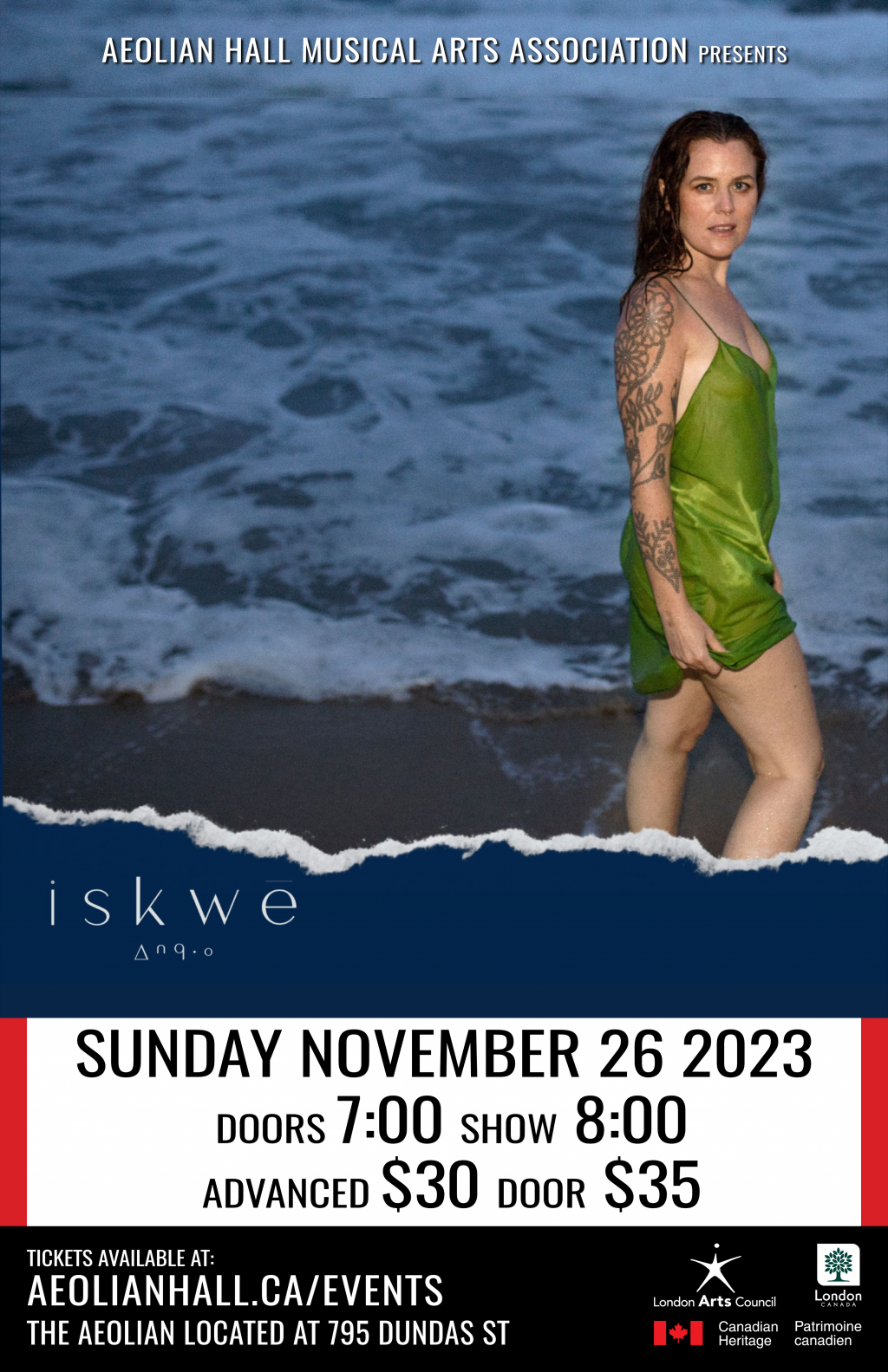 iskwē – The Aeolian Hall