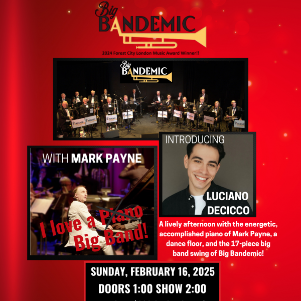 Big Bandemic featuring Mark Payne – The Aeolian Hall